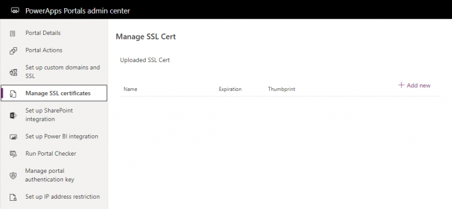 Custom Domain And Ssl Certificate For Power Apps Portals Infusais Blog