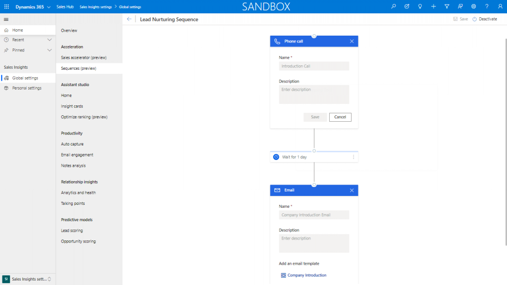 Sales Accelerator – Dynamics 365 Sales Insight – Infusai's Blog for ...
